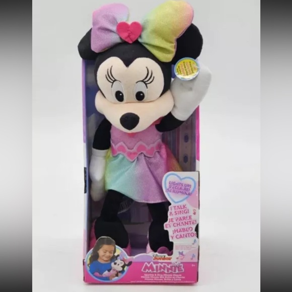 Disney | Toys | Minnie Mouse Sparkle And Sing Minnie Mouse 3 Feature ...